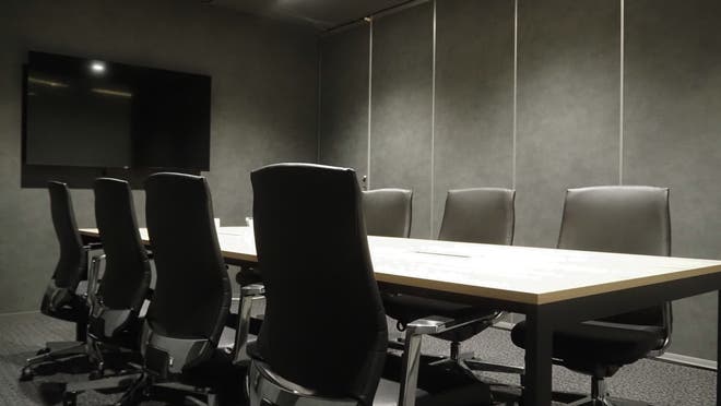 <芝浦ふ頭駅徒歩3分|8名用会議室A>65インチの大型モニター完備◎会議やワークショップに最適✨の写真10