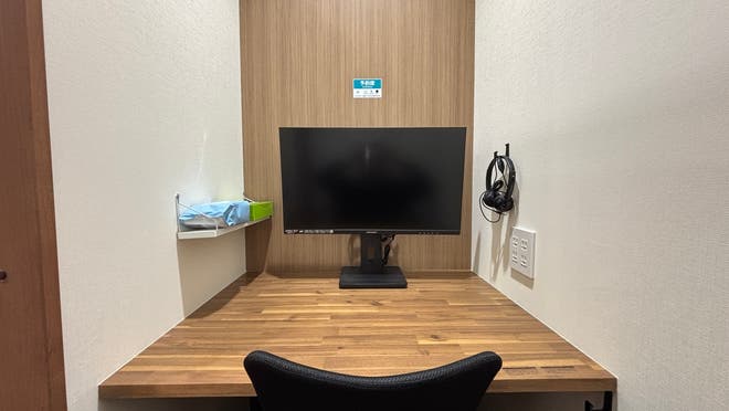 【錦糸町駅から徒歩1分】モニター・フリードリンク付き半個室(ブース22)※予約時間前は入室不可の写真3