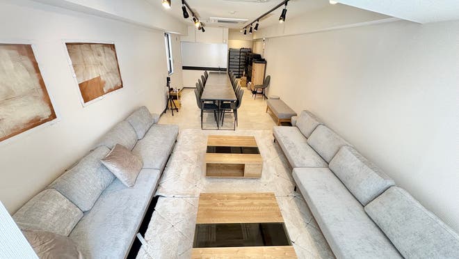 新宿西口3分/西武新宿駅6分大久保駅5分新宿駅5分✨YOYO新宿❣️パーティー・セミナー・イベント【27名着席可】の写真2