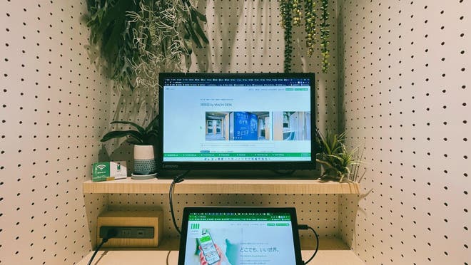 【津田沼駅から徒歩1分のコワーキングスペース/自習室】半個室(ブースNo7)の写真2