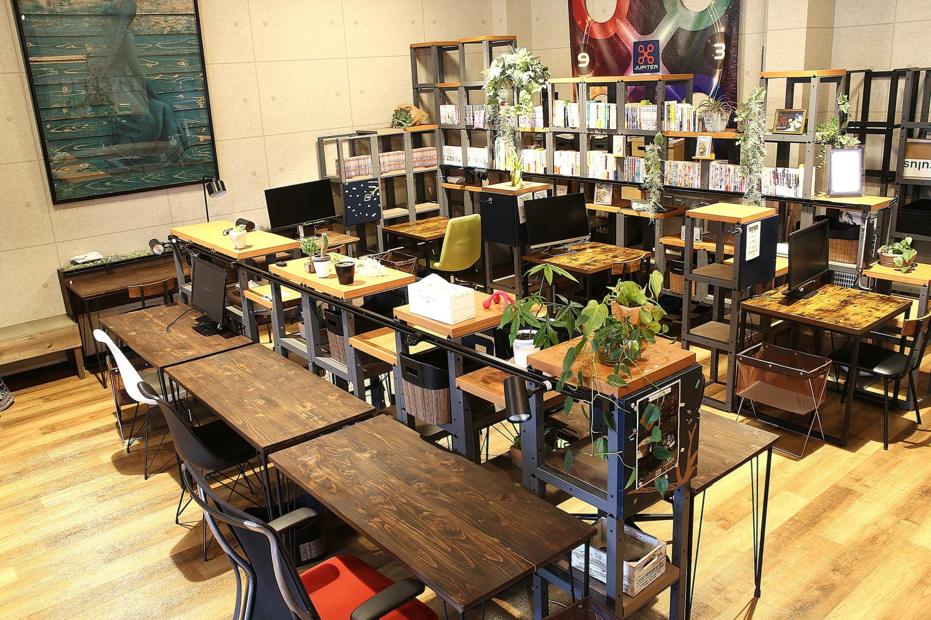 【相模原 by JUPITER】<コワーキング>開放的でリラックスできるオープンスペース!!　Wi-Fi｜電源｜リモート会議◎の写真8