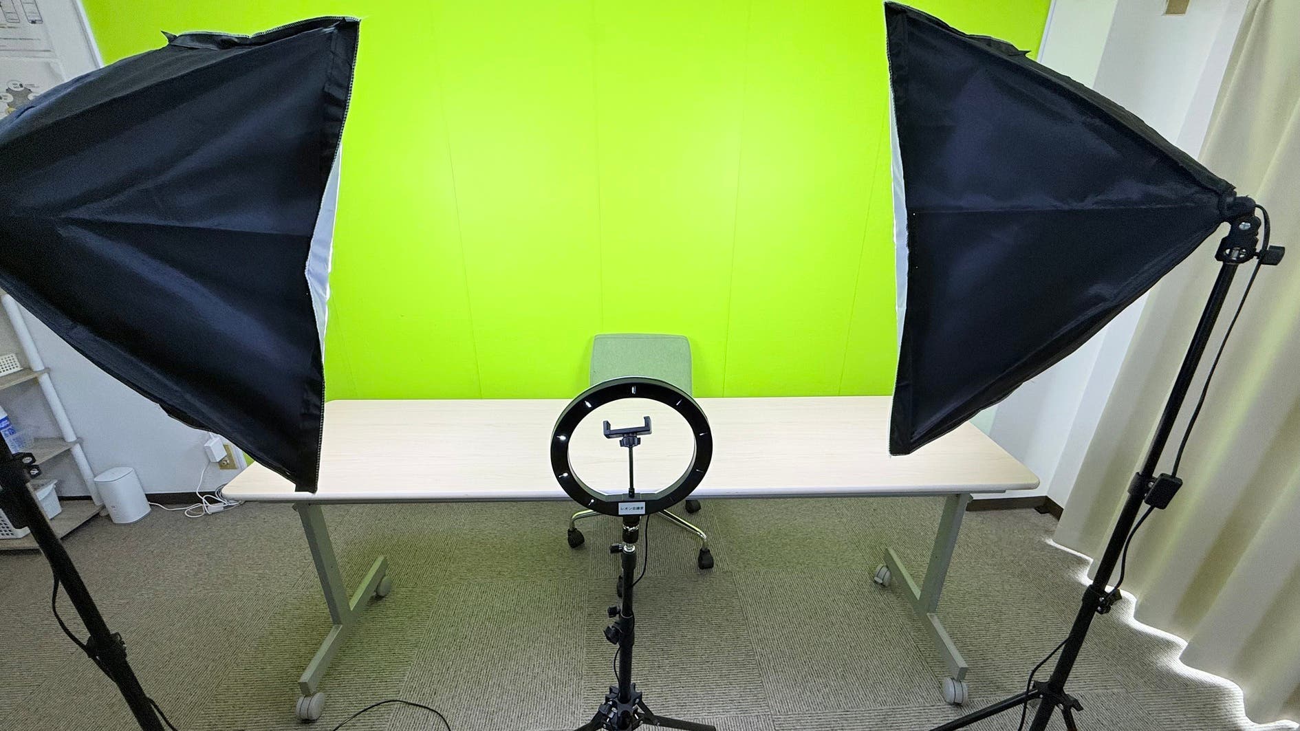 🥳新大阪駅徒歩2分🎉最大12名/Wi-Fi/大型モニター/プロジェクター/会議/ワーク/撮影＜レオン会議室＞📅木曜割実施中の写真21