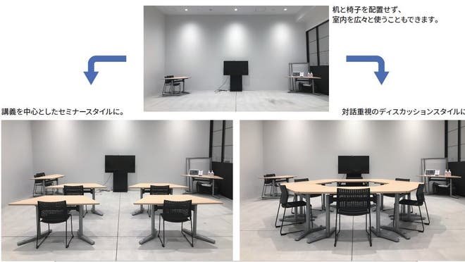 札幌駅東口から徒歩11分【++ROOM】サツドラ北8条店1階・イベント・セミナーにオススメの写真3