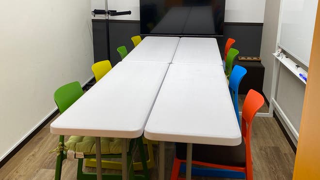 06部屋キャンペーン仙台駅徒歩5分! セミナー、会議、学習多様な利用可!ホワイトボード有り♪リモートワークの写真13