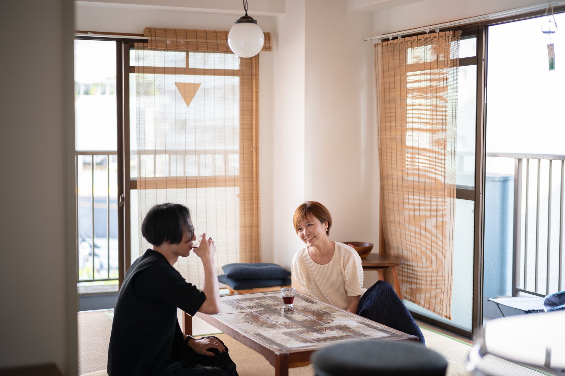 二面採光・和室・本棚のあるスタジオの写真4