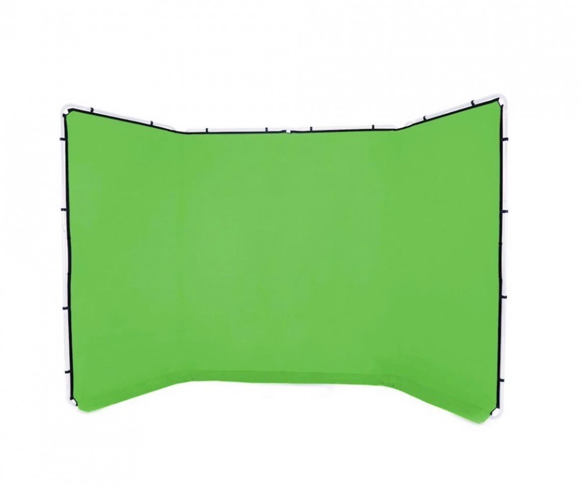 クロマキーグリーン背景 & クロマキーカーペット一式　レンタルの画像1