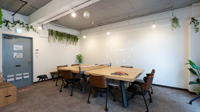 駅近❗120㌅4Kプロジェクター👀自由自在な新会議室✨クロスゲート三田・田町🏙卓球🏓映画鑑賞🎥の写真4