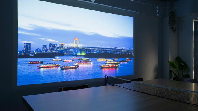 駅近❗120㌅4Kプロジェクター👀自由自在な新会議室✨クロスゲート三田・田町🏙卓球🏓映画鑑賞🎥の写真19