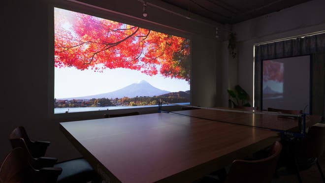 駅近❗120㌅4Kプロジェクター👀自由自在な新会議室✨クロスゲート三田・田町🏙卓球🏓映画鑑賞🎥の写真20