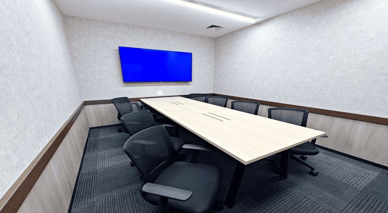 BL会議室 池袋西口店 RoomB 最大8名収容【池袋駅徒歩2分！モニター・AIカメラ・音声会議システム常設】