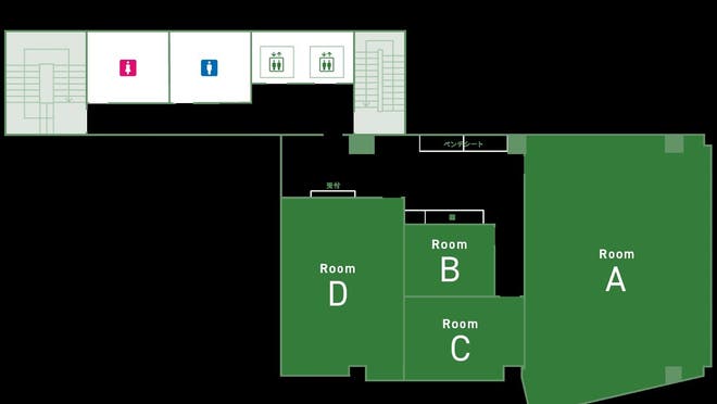 BL会議室 池袋西口店 RoomB 最大8名収容【池袋駅徒歩2分!モニター・AIカメラ・音声会議システム常設】の写真21