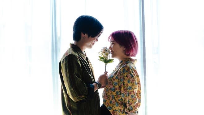 【無料駐車場付きペット可撮影スタジオ】大きな窓/自然光/モルタル調ホリゾント壁/家族写真・MV撮影・ポートレート・撮影会の写真8