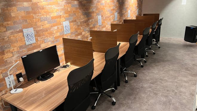 【工事期間限定特別価格¥440!】上野駅近フリースペース(Wi-Fi・電源完備)の写真11