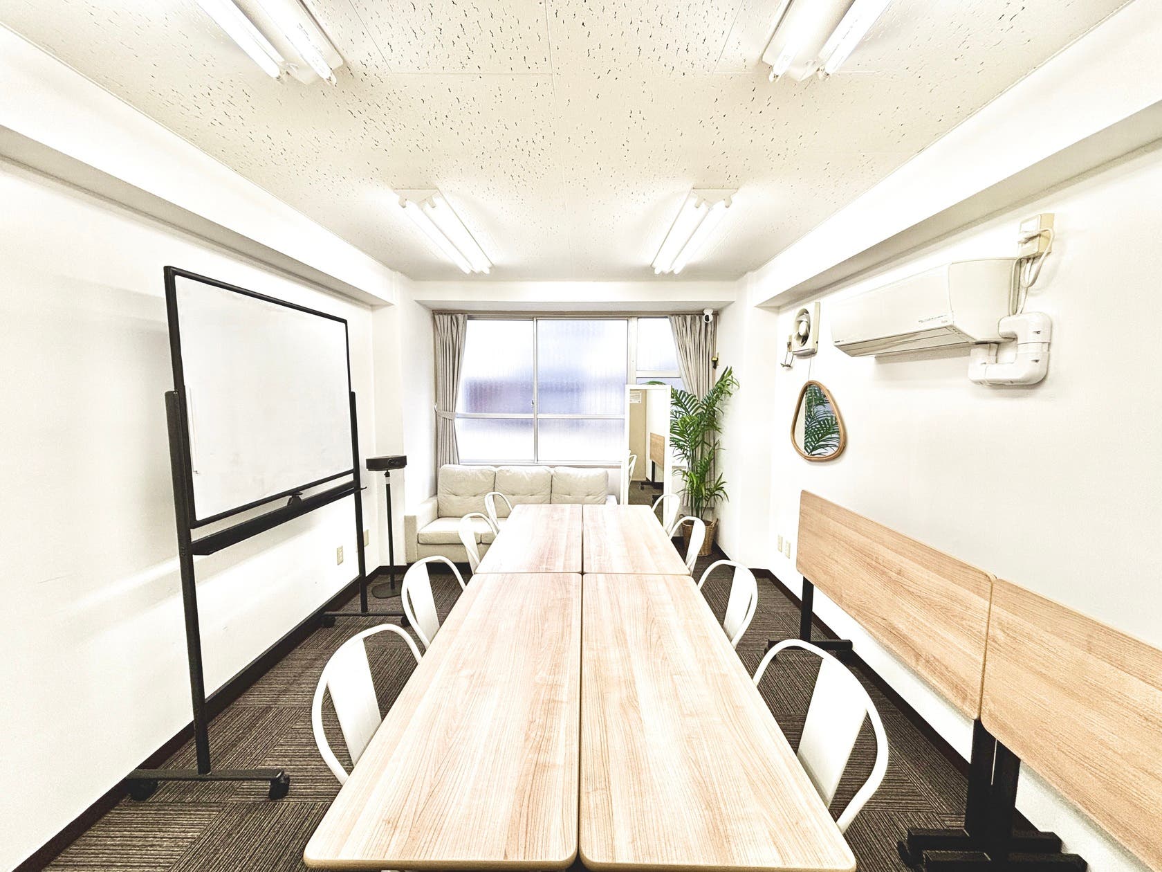 神田駅1分🚃8名＋7名利用🆗全設備無料｜光回線｜土足｜24時間｜プロジェクタ｜冷蔵庫・レンジ｜RoomB[39]の写真6