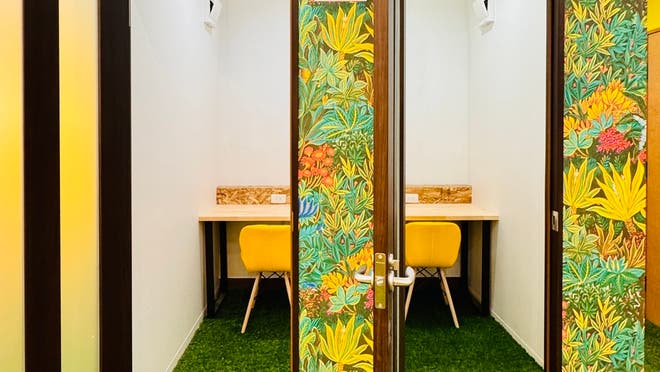 日比野駅徒歩5分!1名専用ブース✨あなた専用のリモート作業や勉強スペースとして集中したい時に最適🍔🥤飲食持ち込みOK!の写真1