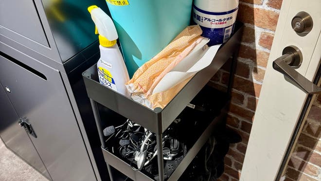 【¥550/1h|工事期間限定】上野駅すぐ・モニター2台鍵付き広め完全個室3014の写真9