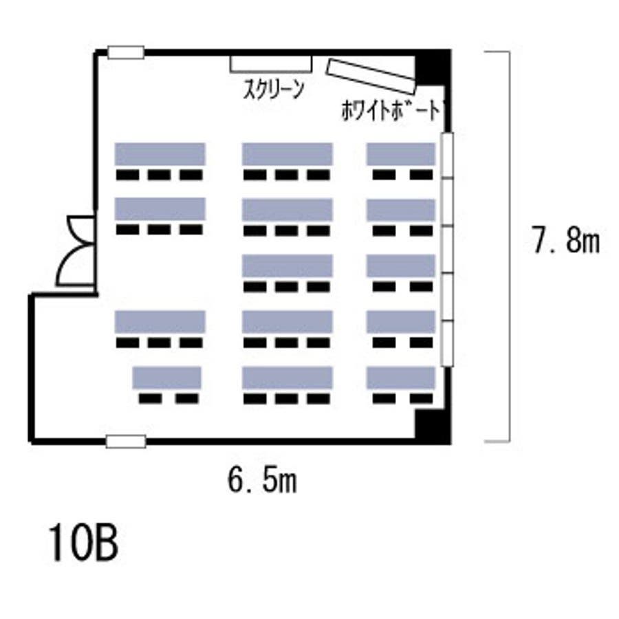 7階B室【堀江・アメ村エリア！駅から徒歩30秒！】１０～３８名まで。無料備品も多数！同ビル内に複数会場ございますの写真14