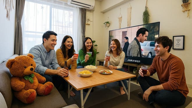 【新宿駅1分】おうちデート♥️女子会👩⚖️Switch&映画鑑賞🎬️タコパ🐙&ヤコバ🚌ゴミ捨て🙆24h✨️✨の写真4