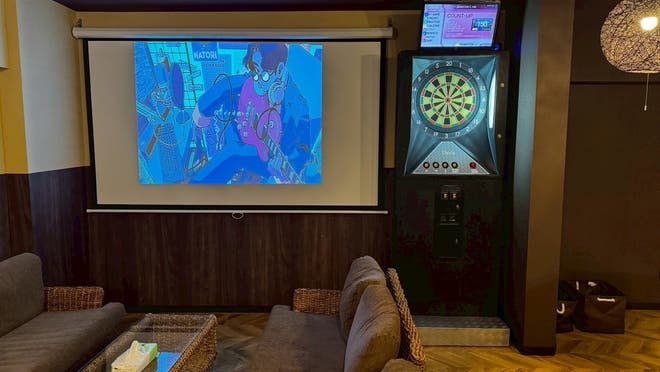 【FAMILYPOT 渋谷店🆕OPNE🎉】駅徒歩3分 本格ポーカーテーブル、ダーツ、ボードゲームもあるパーティ向けバリ風スペースの写真3