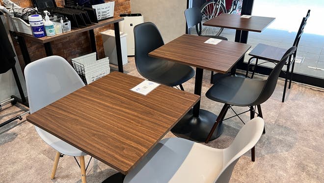 【工事期間限定特別価格¥440!】上野駅近フリースペース(Wi-Fi・電源完備)の写真3