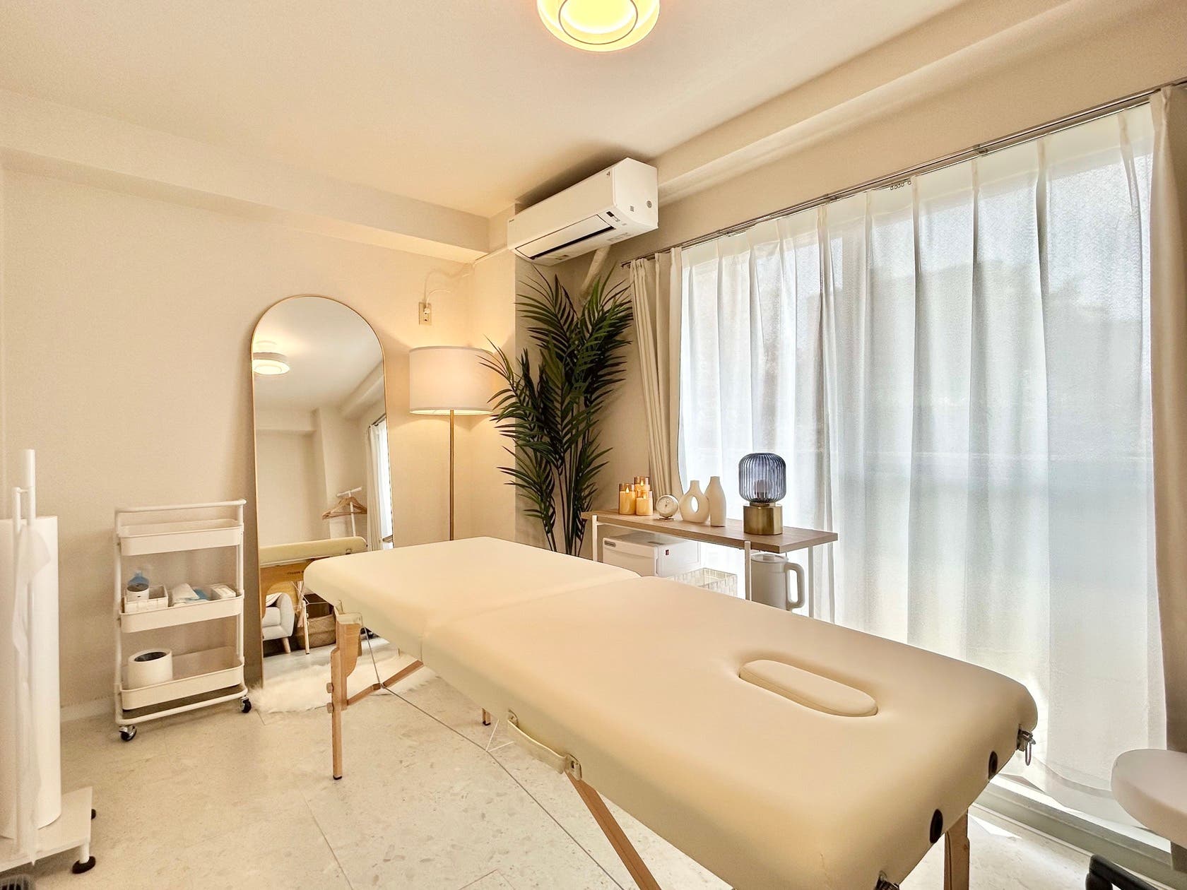 柏駅4分✨備品充実・完全個室のプライベートサロン🌿エステ・整体・マッサージ・ヨガ🧘清潔感のあるおしゃれ空間🫧の写真1