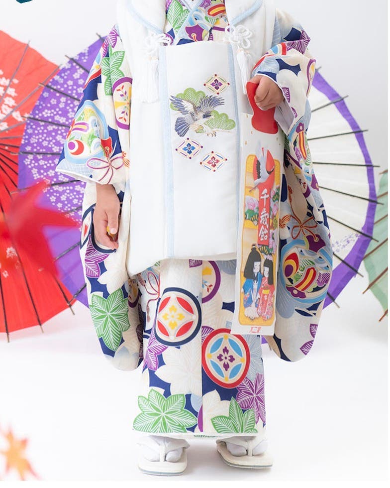 3歳男子サイズ着物レンタル（被布タイプ）の画像1