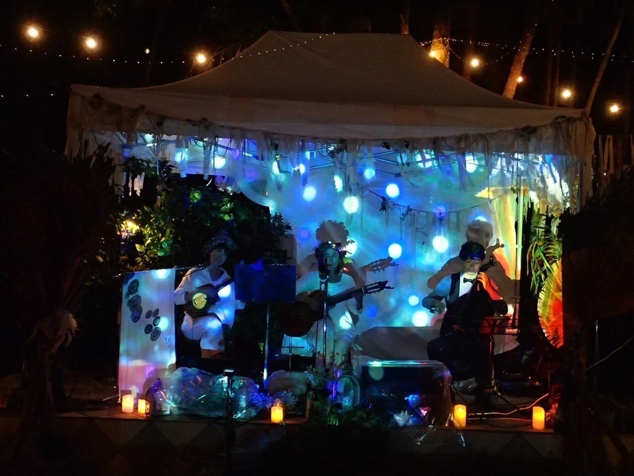 屋外ステージ（2箇所あり）でのコンサート、配信ライブ、ファッションショー、ウエディングパーティーなどの写真6