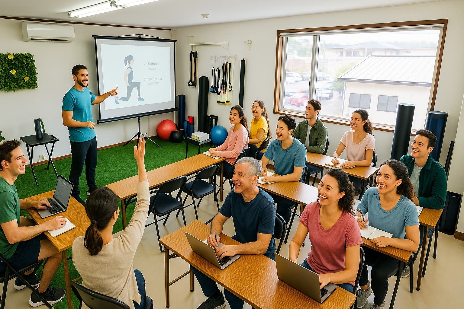 🌱芝生に寝転がれるレンタルジム🌱塩尻、松本のパーソナルトレーニングジム💪【貸し会議室】【ヨガ】【フィットネス】に｜カリマ塩尻の写真4