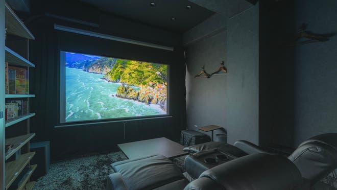 スペモシネマ🎥クリスマス🎄プロジェクター🎞️映画鑑賞🎬️デート💞ボードゲーム🎲638_SpemoCINEMA神田の写真2