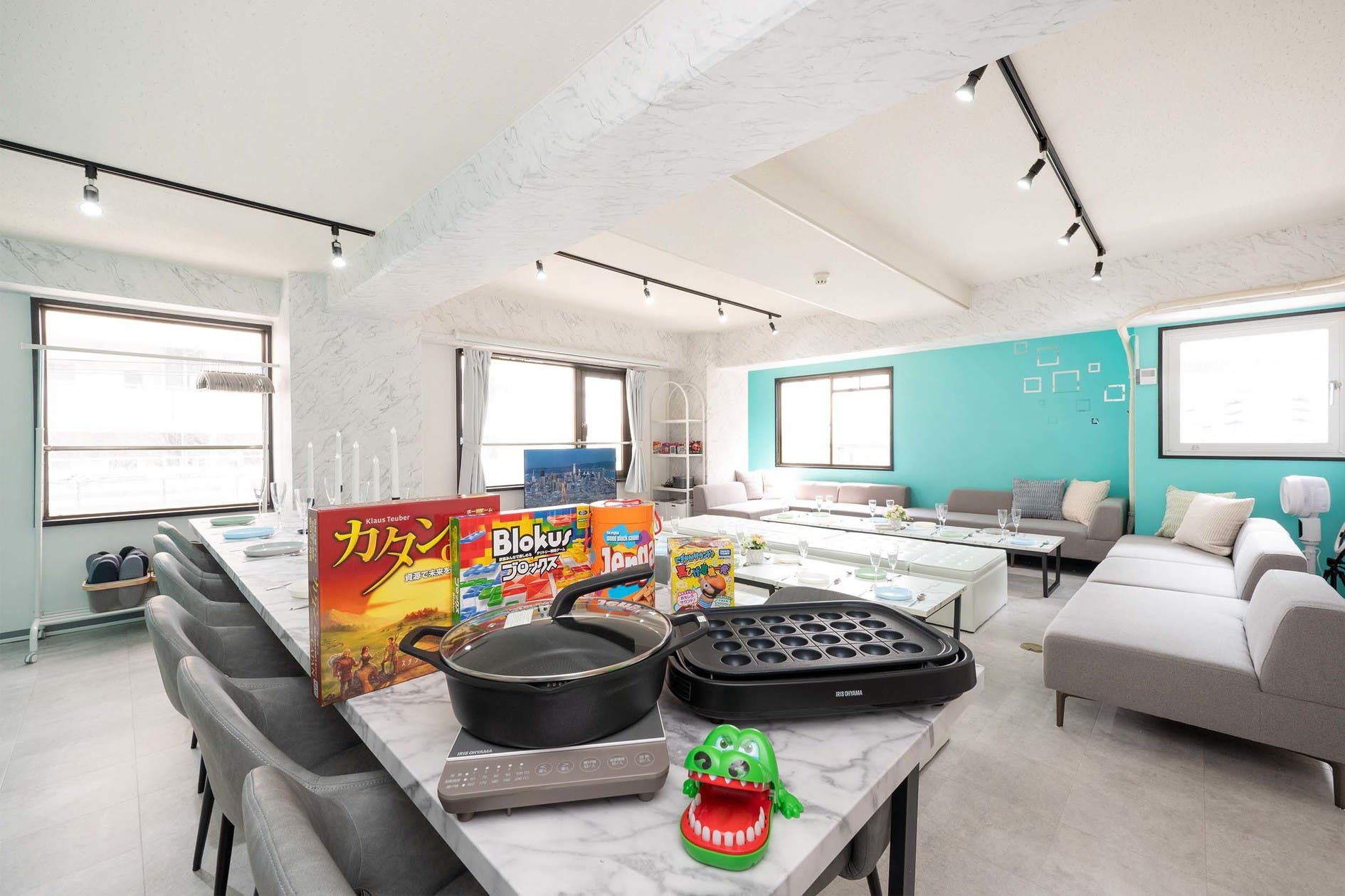 NEW🎉クリスマス🎄最大50名🉐駅5分🚋忘年会🍺大人気ゲーム機🎮女子会💗タコパ🐙24H🏪marble三宮の写真4