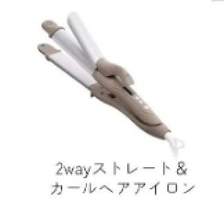 【有料】ヘアアイロンの画像1