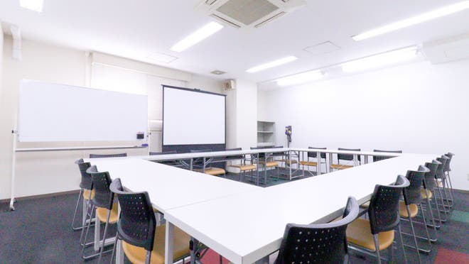 【心斎橋駅7番出口徒歩72秒!23名利用可!】プロジェクター・ホワイトボード・WiFi無料!ふれあい貸し会議室 心斎橋Eの写真12
