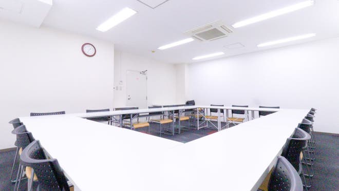 【心斎橋駅7番出口徒歩72秒!23名利用可!】プロジェクター・ホワイトボード・WiFi無料!ふれあい貸し会議室 心斎橋Eの写真14