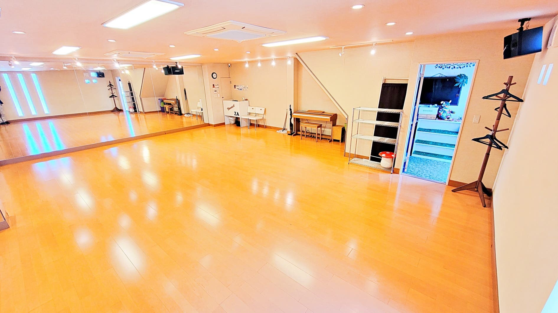 松本市のレンタルダンススタジオ🟢１時間から気軽に使える【カリマZA1Fダンス】💃電子ピアノ完備🎹ダンスレッスンから音楽教室までの写真11