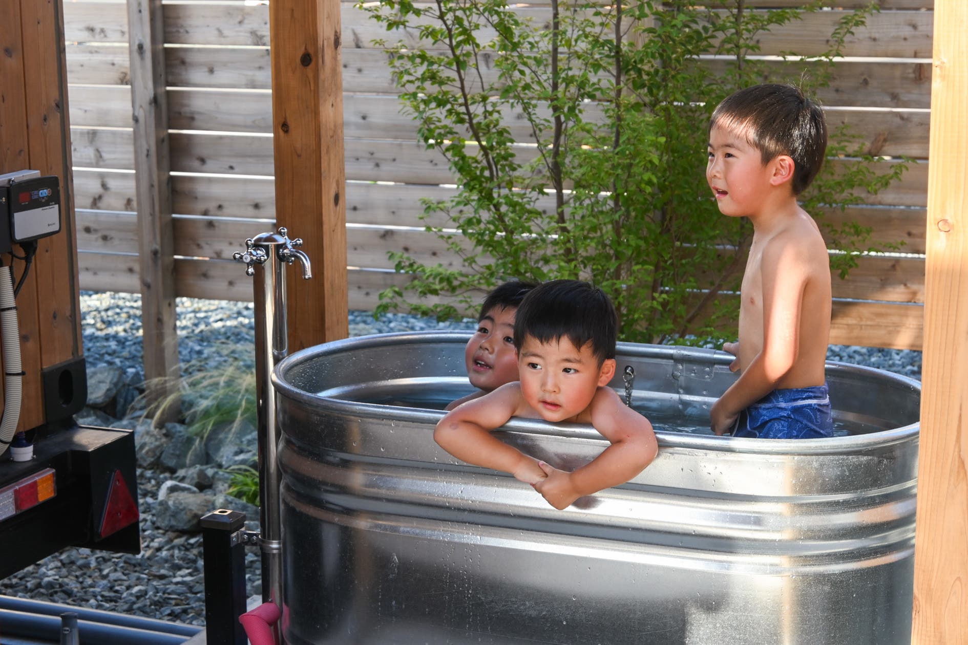 トレーラーハウス一棟貸し！アメリカ製グリルで豪快にBBQ、プライベートサウナを満喫できます！の写真8