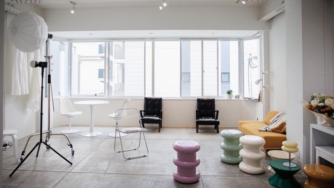 12/2~6限定20%OFF キャンペーン【レンタルスペース・スタジオ 】京堀町/大阪・本町・靭公園付近 白基調のフォトスタジオの写真1