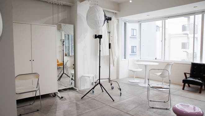 12/2~6限定20%OFF キャンペーン【レンタルスペース・スタジオ 】京堀町/大阪・本町・靭公園付近 白基調のフォトスタジオの写真6