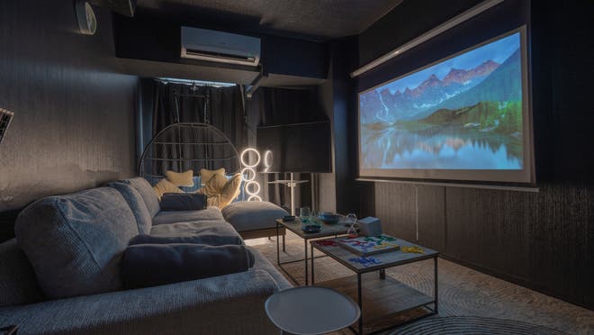 スペモ🎥クリスマス🎄五反田駅3分🚶♀️ボドゲ🎲プロジェクター🎞️デート💕パーティー🥳639_CINEMA五反田の写真1