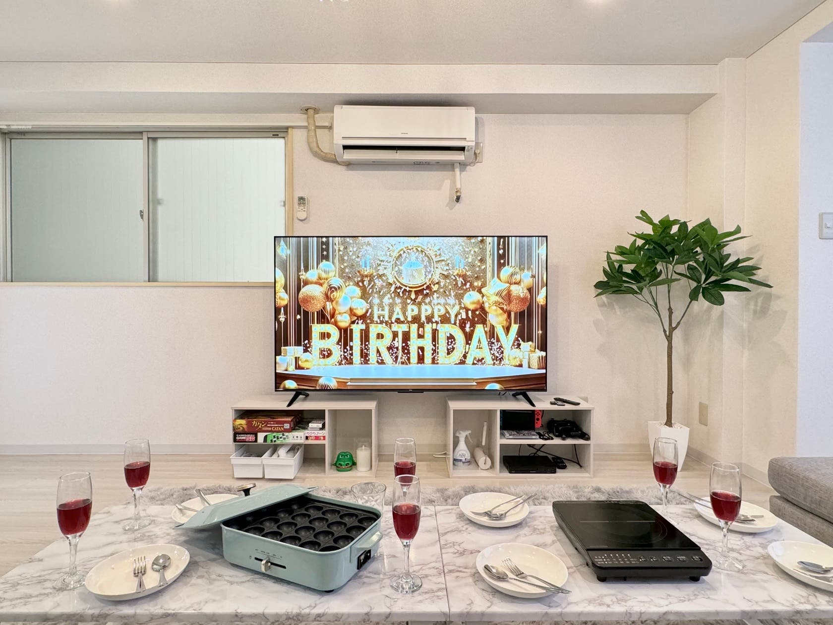 🫧リニューアル🤍推し活👼女性大人気のスペース💖撮影🎀超大型65型TV🎗コスプレ🥻女子会/デート💃ママ会🍺合コンの写真6