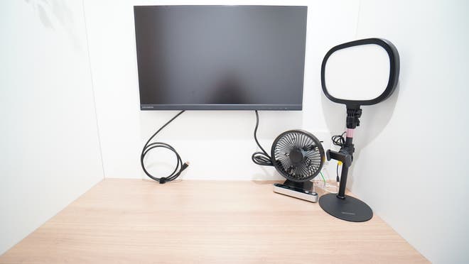 <個室ワークブース広尾No.4>広尾駅徒歩6分✨完全個室🚪高速光回線Wi-Fi📶電源🔌テレワーク/面接/自習/作業の写真3