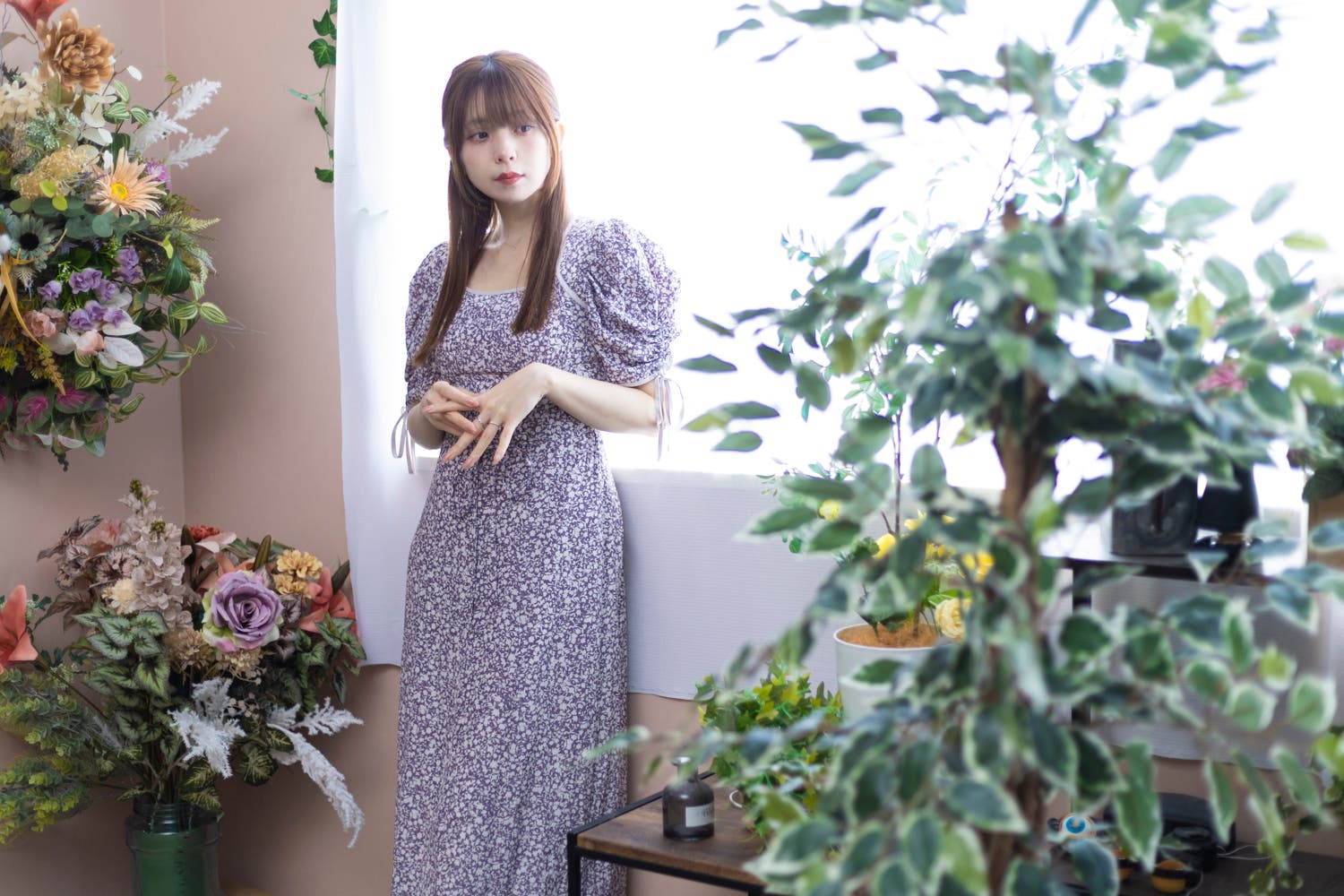 プチリニューアル。控室あり。自然光がたっぷり入る使いやすいシンプルな撮影スタジオ。の写真2