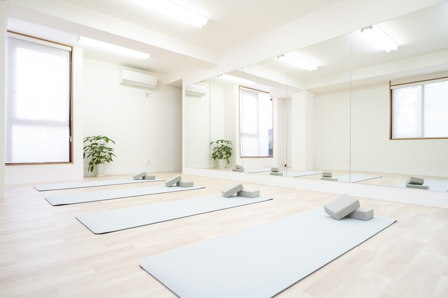 New🎊 平塚駅西口 徒歩 3分！明るく清潔な鏡張りスタジオの写真6