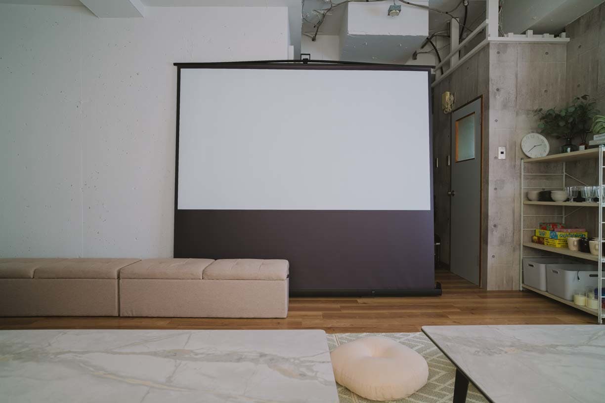 【R7.6.24エアコン新調】天文館駅から徒歩3分✨　有名ゲーム機/100インチスクリーン、プロジェクター/鍋・たこ焼き器も！の写真11