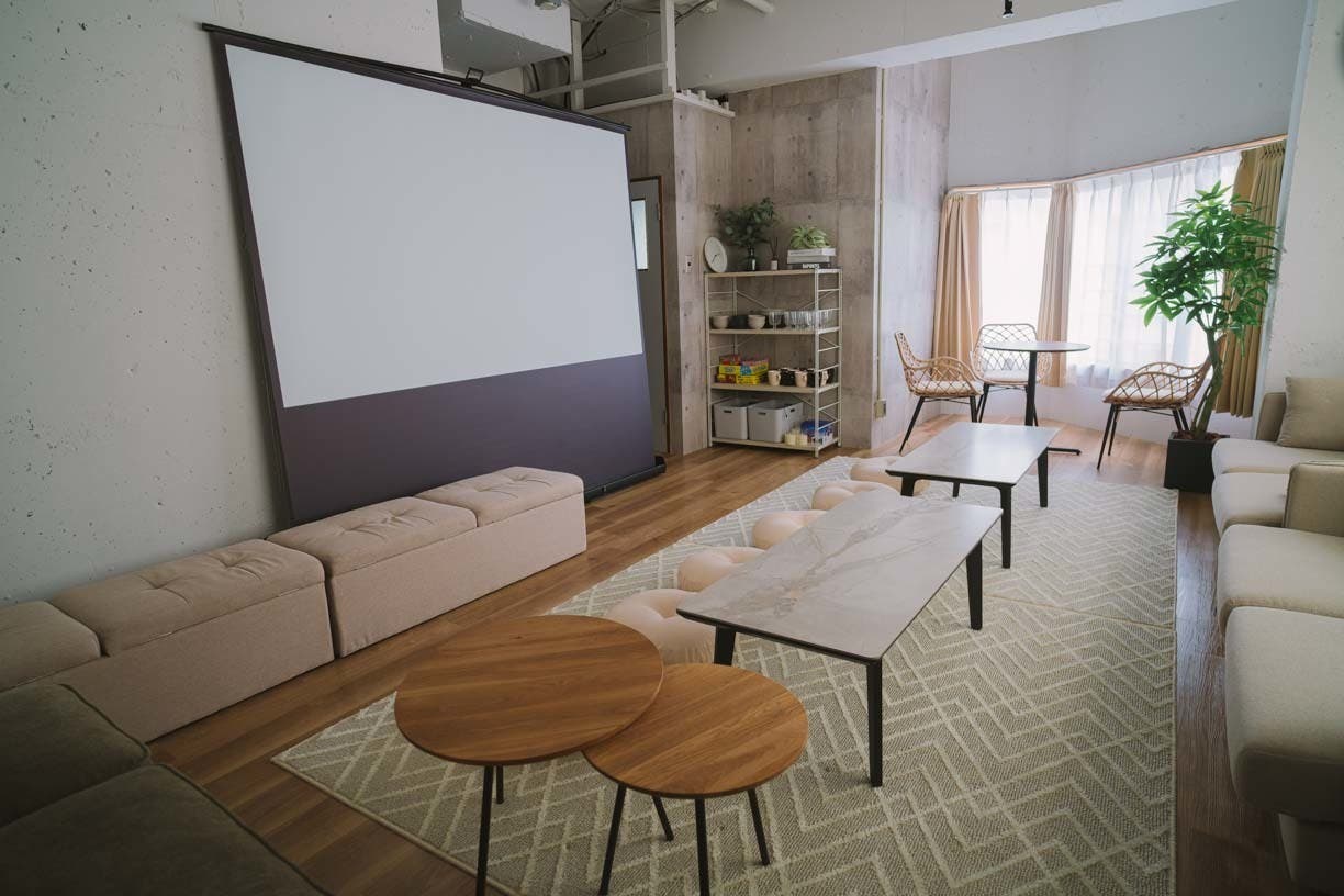 【R7.6.24エアコン新調】天文館駅から徒歩3分✨　有名ゲーム機/100インチスクリーン、プロジェクター/鍋・たこ焼き器も！の写真10