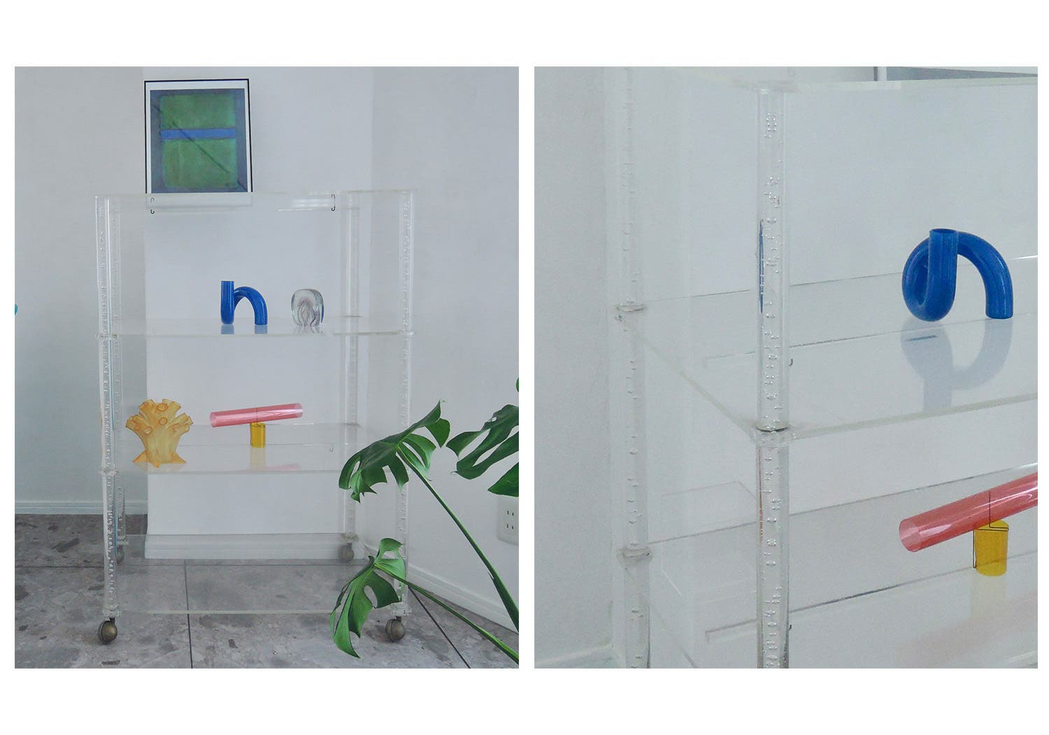 アクリルの展示棚の画像1