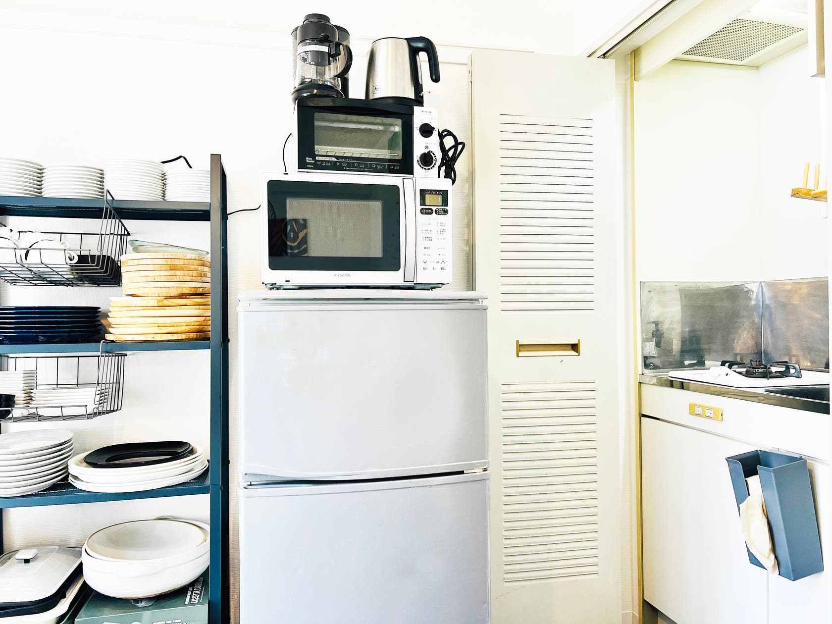 堀江のマンション最上階を独占✨隣に部屋なし🎵ゴミ捨て無料🎵駅徒歩１分👀心斎橋・四ツ橋駅近🎵広々芝生々テラス🌱⭐️の写真8