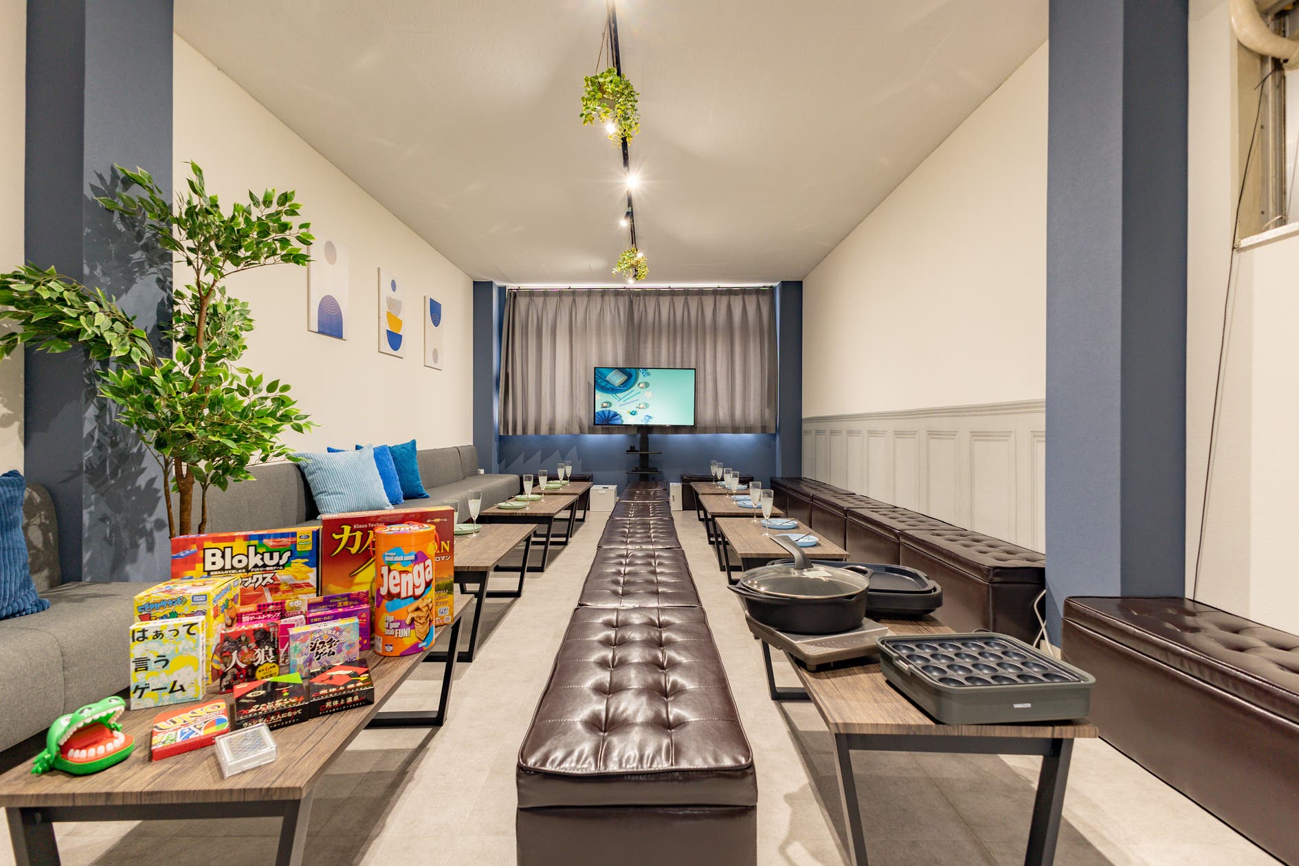 NEW🎉クリスマス🎄最大45名🉐駅1分🚋忘年会🍺大人気ゲーム機🎮女子会💗タコパ🐙24H🏪Indigo西梅田の写真8