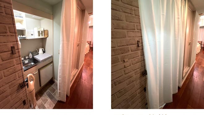 【JR新宿駅5分】折り畳みベッド(有孔)/お湯出る♨️/エレベータ/上層階/アンティーク🏨/Toilet室内/Rainbowの写真4