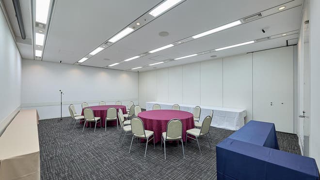 ブリーゼプラザ 804号室 最大60名収容【JR大阪駅に直結!窓がなく落ち着いた雰囲気で集中ができる会議室】の写真1