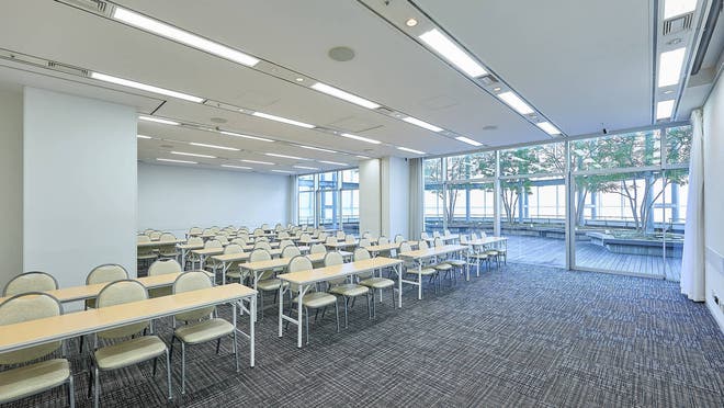 ブリーゼプラザ 801号室+802号室 最大90名収容【JR大阪駅に直結!屋上庭園や空が見える明るく開放的な空間】の写真6